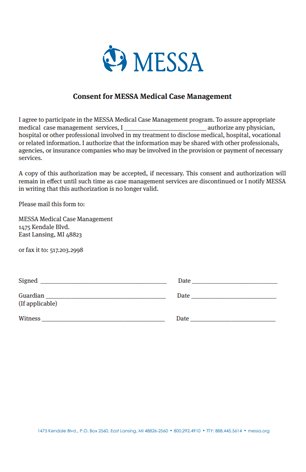 Medical Case Management - MESSA